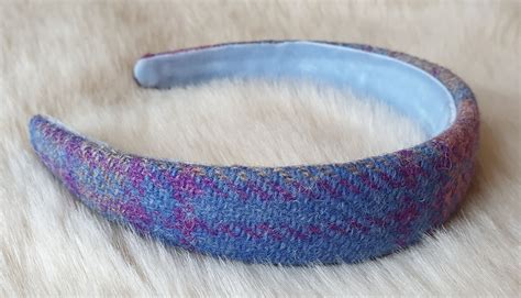 Harris Tweed Hairbandalice Band Etsy