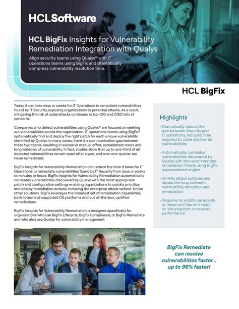 Ppt Integration Of Qualys With Hcl Bigfix Insights For Vulnerability Remediation Powerpoint
