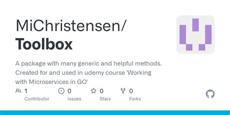 Github Michristensen Toolbox A Package With Many Generic And Helpful Methods Created For And
