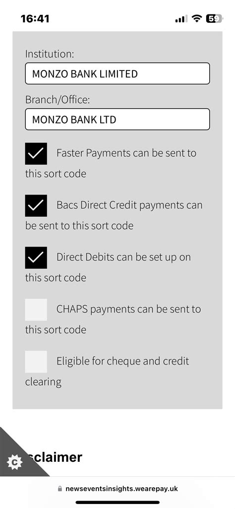 New Monzo Sort Code Page 2 Monzo Chat Monzo Community