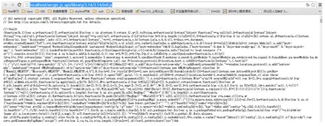 arcgis api for js入门开发系列一arcgis api离线部署 知乎