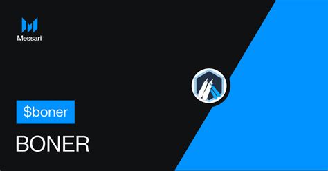 Boner Price Boner To Usd Research News And Fundraising Messari