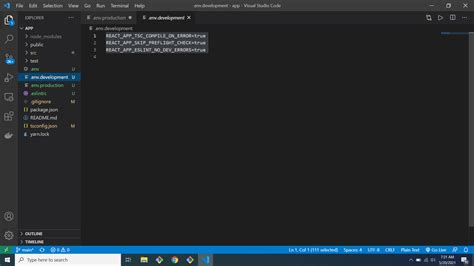 How To Configure Environmental Variables From Terminal · Issue 10993 · Facebook Create React