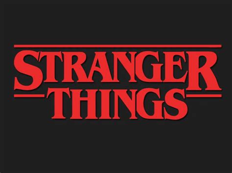 Stranger Things Stencil Free 3d Print Model Makerworld