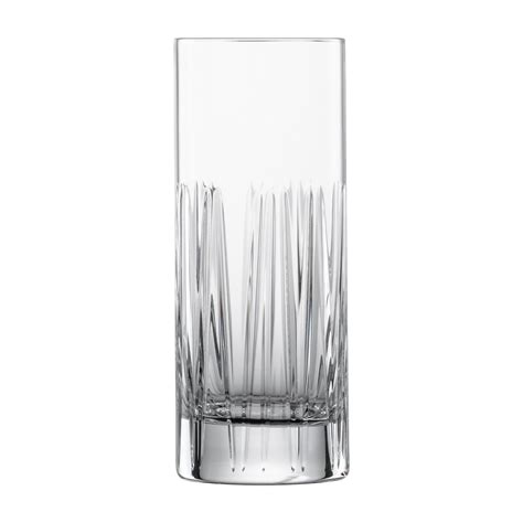 Set Of 2 Long Drink Glasses Crystalline Glass 311 Ml Basic Bar