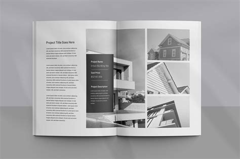 Minimal Architecture Portfolio Layout Design
