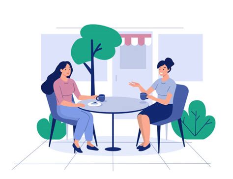 Friends Talking Illustrations Royalty Free Vector Graphics And Clip Art Istock