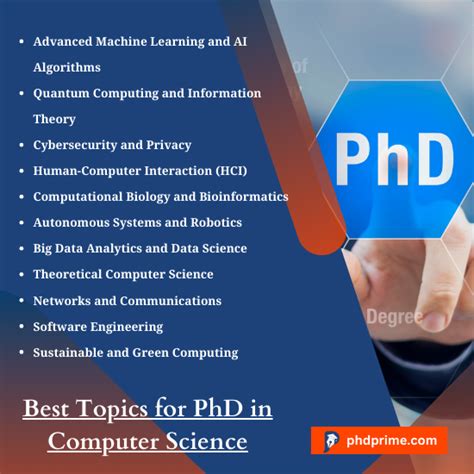 Best Ideas For PhD In Computer Science