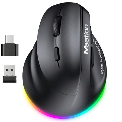 1 Wireless Bluetooth Mouse Vertical Ergonomic Mouse Mouse To Relieve