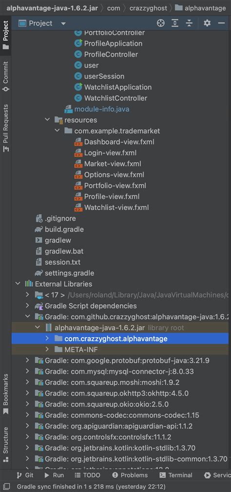 Javafx Project With Gradle 75 Not Finding External Dependancy Rgradle
