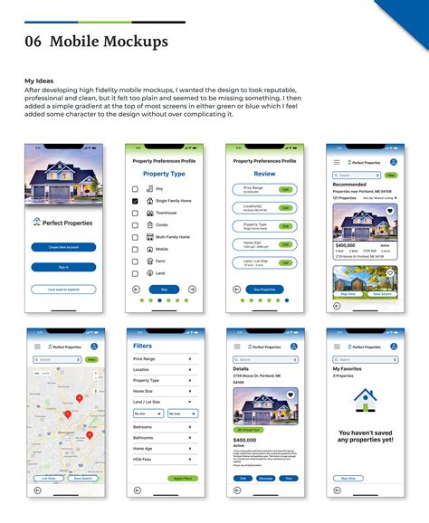 Perfect Properties UI Case Study On Behance