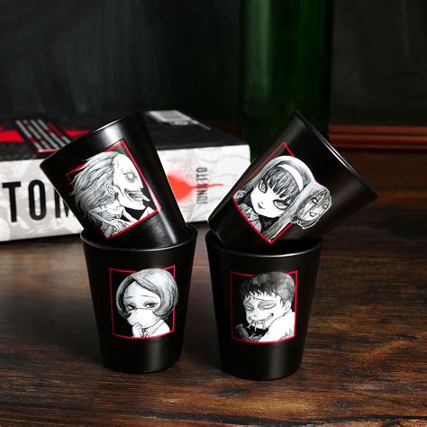 Junji Ito Character Shots Glass Set Elbenwald