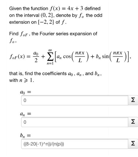 Solved Consider The Function F Defined On The Interval Chegg