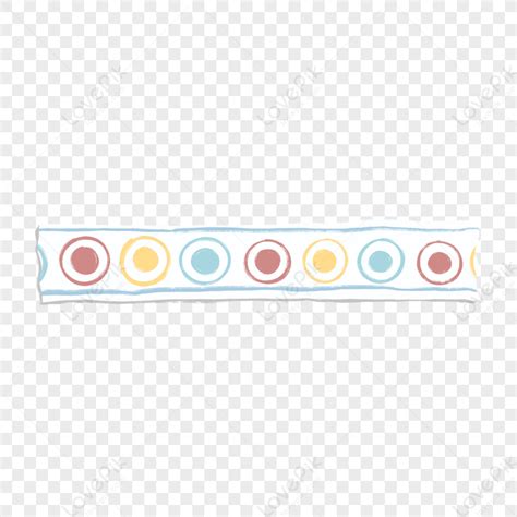 화려한 원 만화 일러스트 테이프 스티커클립 아트수채화