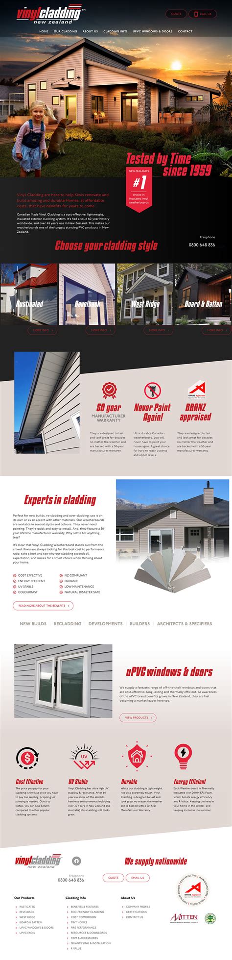 Vinyl Cladding Electric Escape