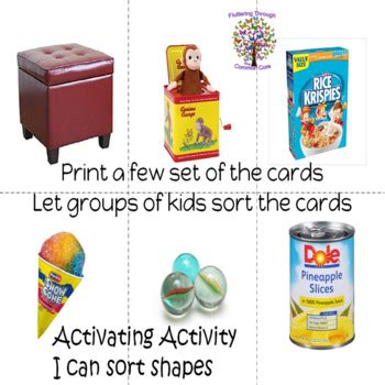 Geometry Activating Activity Sorting Shapes St And Nd Grade TPT