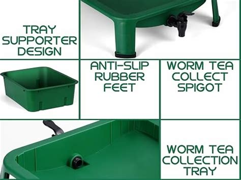 Blütezeit 5 Tray Worm Composter Review Efficient Vermicomposting Made Easy
