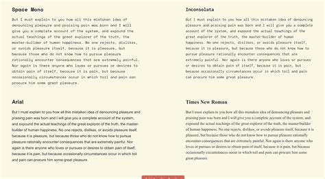 Readability Why Monospaced Fonts Are Not Used As Frequently As Serif And Sans Serif Fonts