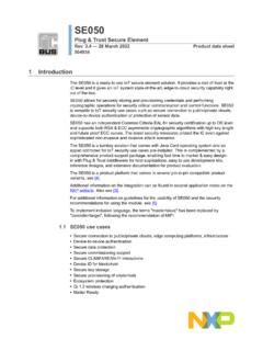 Plug Trust Secure Element NXP Plug Trust Secure Element Nxp Pdf PDF PRO