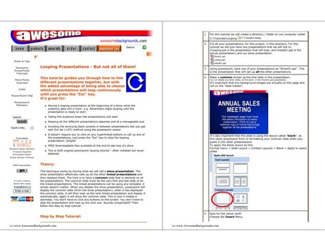 Loop Presentation Ppt