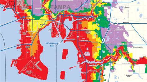Hurricane Flood Zone Map Florida