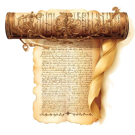 Premium Photo Sacred Scrolls Holy Cross Parchment Material With Hand