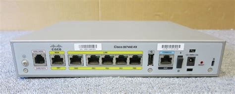 Cisco 860vae Intergrated Secure Services Router Multimode 800 Series