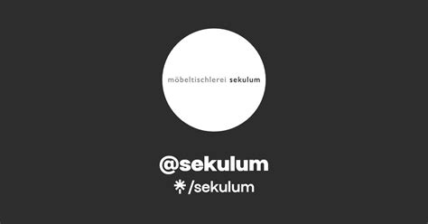 Sekulum Official Instagram Facebook Linktree