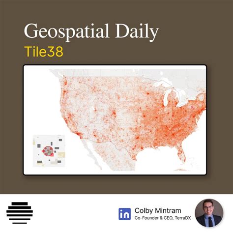 colby mintram on linkedin geospatial gis datascience technology mapping terradx