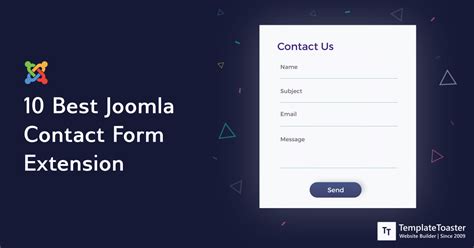 10 Best Joomla Contact Form Extension Explained Freepaid Templatetoaster Blog