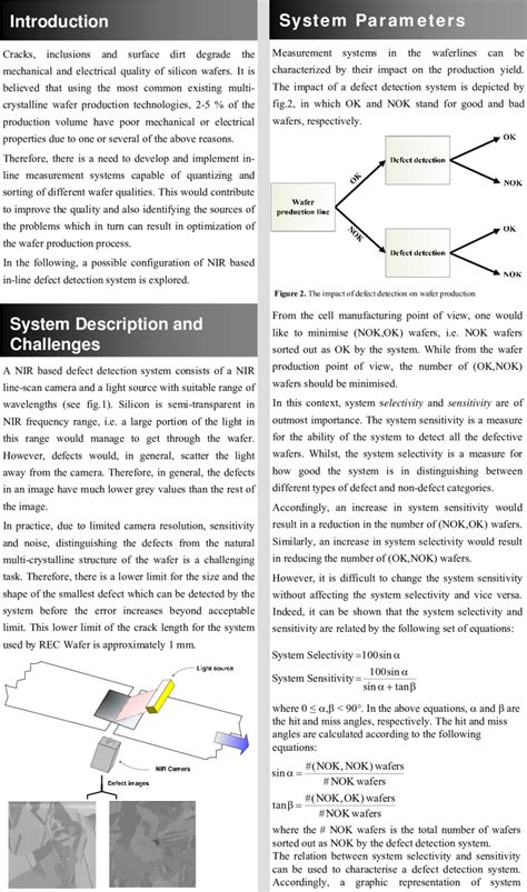 Schematic Representation Of A NIR Based Defect Detection Download Scientific Diagram