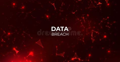 Abstract Technology Binary Code Dark Red Background Stock Vector Illustration Of Dark Theft