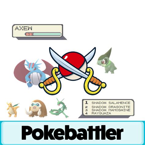 Axew Counters Pokemon GO Pokebattler