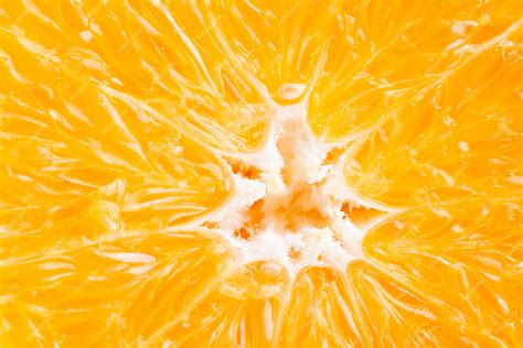 Free Photo Close Up Orange Fruit Texture