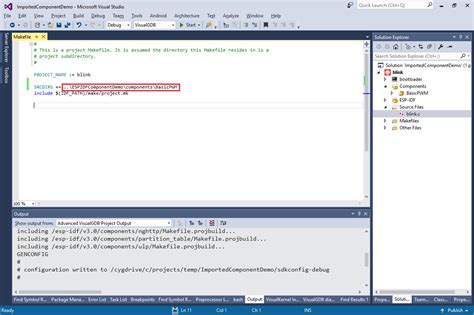 Creating And Referencing Custom Esp Idf Components Visualgdb Tutorials