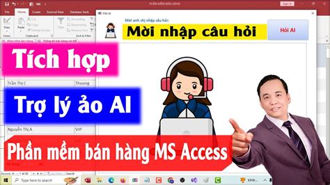 Ứng Dụng Trợ Lý ảo Ai Trong Phần Mềm Quản Lý Bán Hàng Bằng Ms Access Trại Huấn Luyện Coder