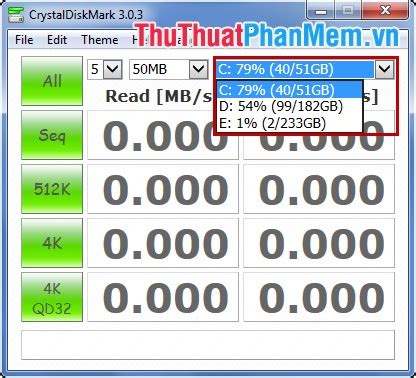 Check The Speed Of Reading Writing Hard Drive USB