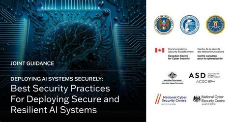 Joint Guidance On Deploying Ai Systems Securely Cisa Corenext