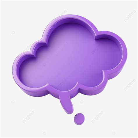 보라색 구름 연설 거품 보라 손으로 그린 말풍선 구름 Png 일러스트 및 이미지 에 대한 무료 다운로드 Pngtree