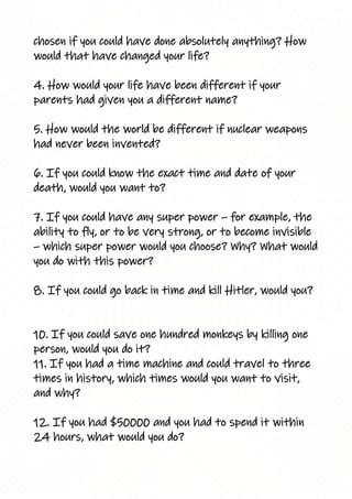 Speaking CONDITIONALS PDF