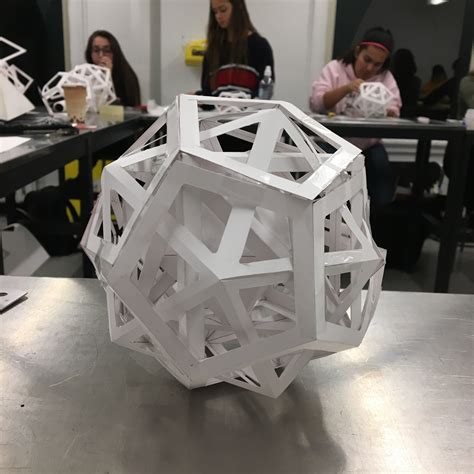 [spaceandmateriality] Project Nested Platonic Solids Jihye Kang