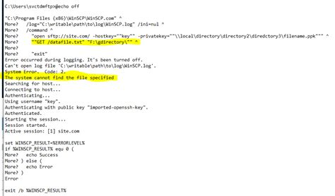 Batch File Script Support Forum Winscp