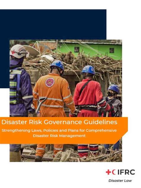 Disaster Risk Governance Guidelines Strengthening Laws Policies And Plans For Comprehensive