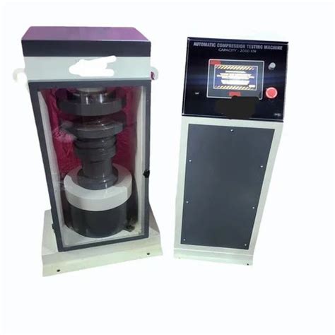 Digital Automatic Compression Testing Machine Capacity 200 Ton At