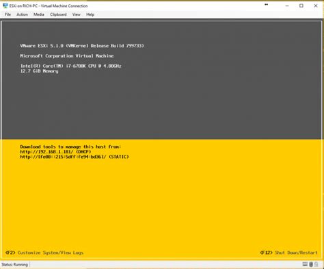 Install VMware ESXi On A Hyper V The Solving