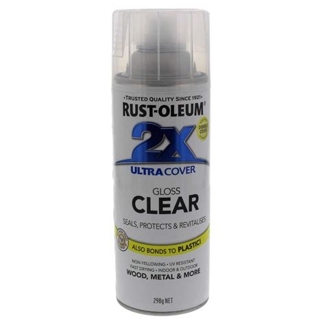 Rustoleum 2X Ultra Cover Gloss Clear Paint Shipping Australia Only Colour Obsession