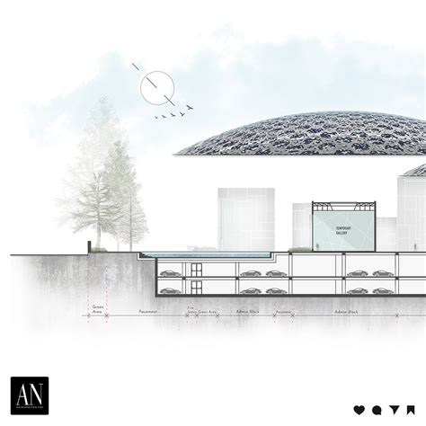 Site Section Render Behance