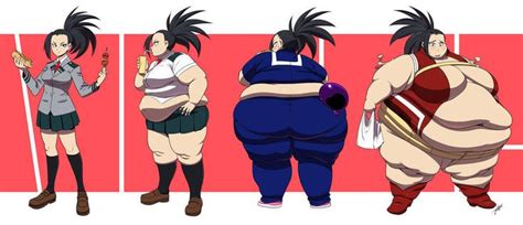 Plus Size Ultra Momo Yaoyorozu Body Inflation Deviantart Graphic Novel Cool Robots