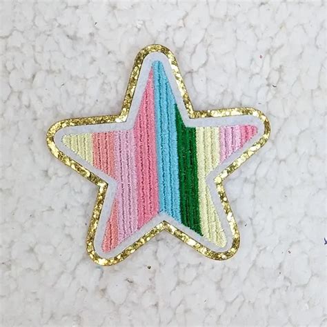 Multicolored Star Patch