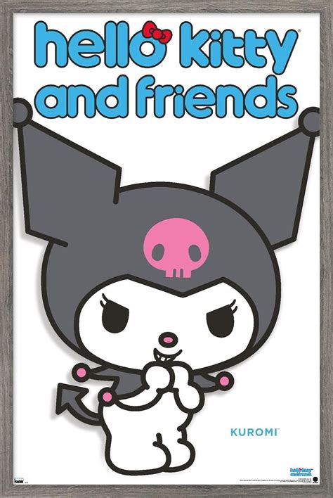 Trends International Hello Kitty And Friends Hello Kuromi Feature Series Wall